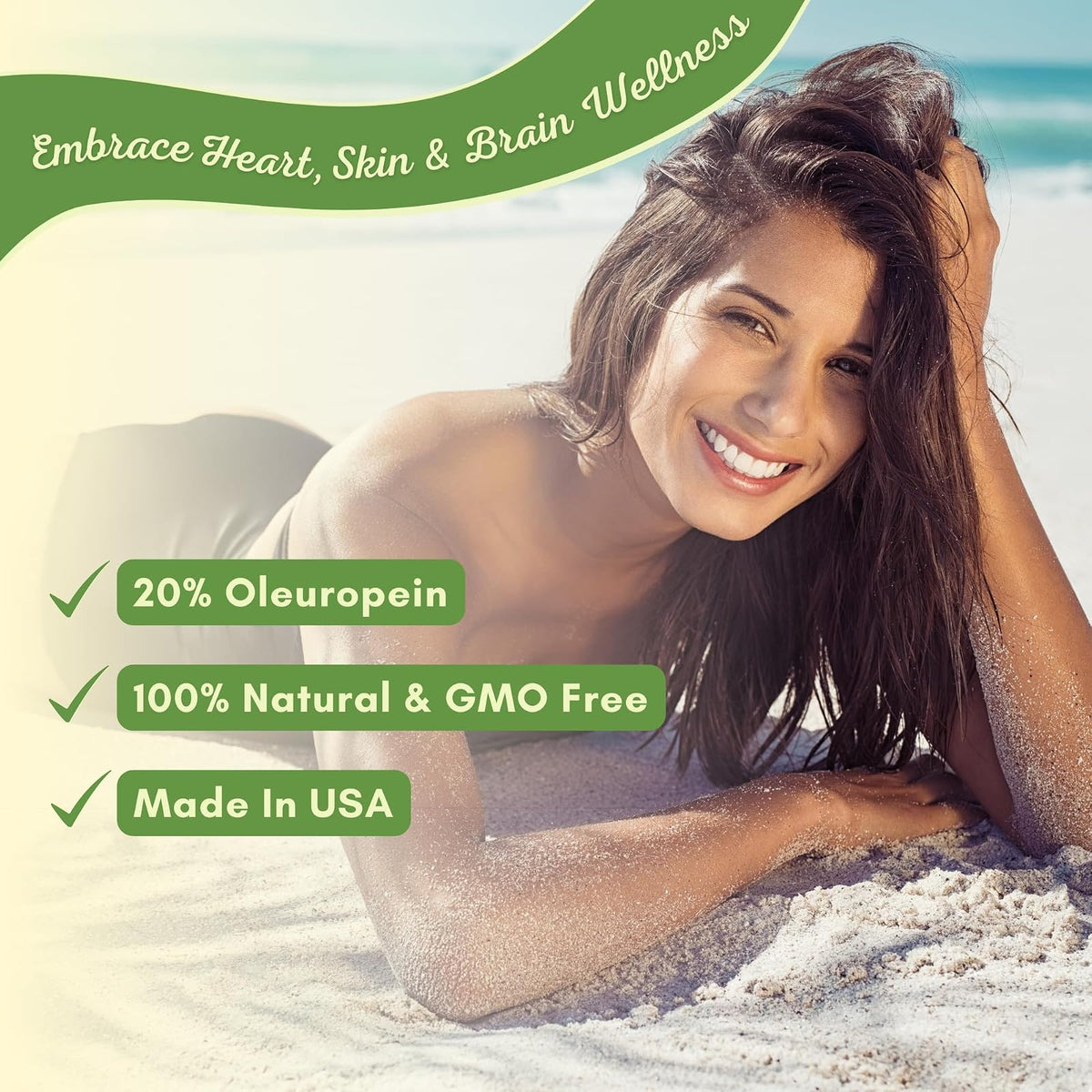 750 mg Olive Leaf health benefits