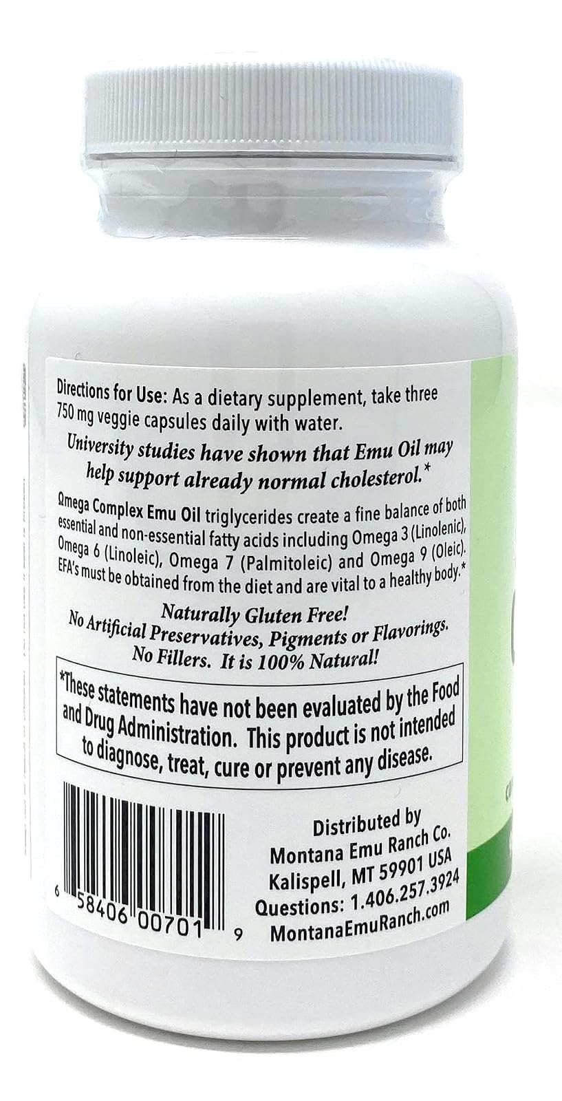 750 mg Omega 3-6-9 veggie caps