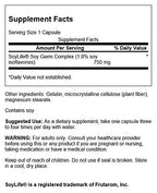 750 mg Soy Isoflavones capsules