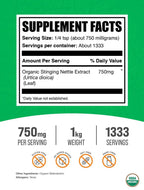 750 mg stinging nettle capsules
