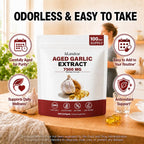 7500 mg aged garlic supplement