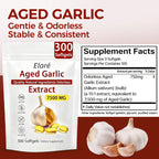 7500 mg garlic capsules for health