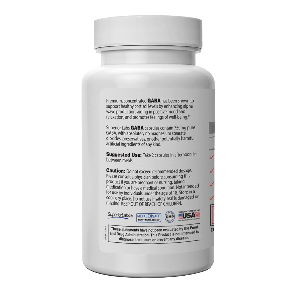750mg GABA for better sleep