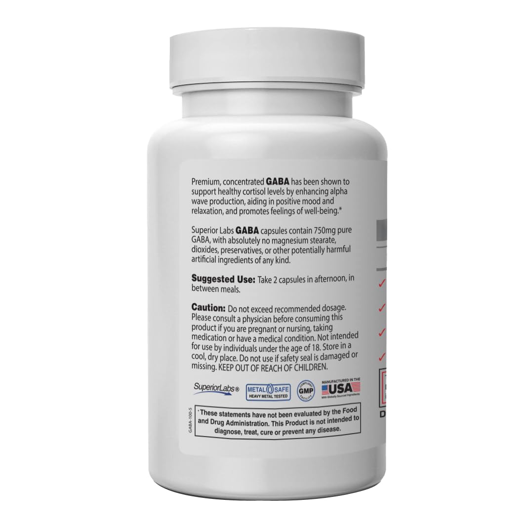 750mg GABA for better sleep