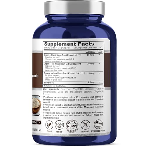 750mg maca root capsules