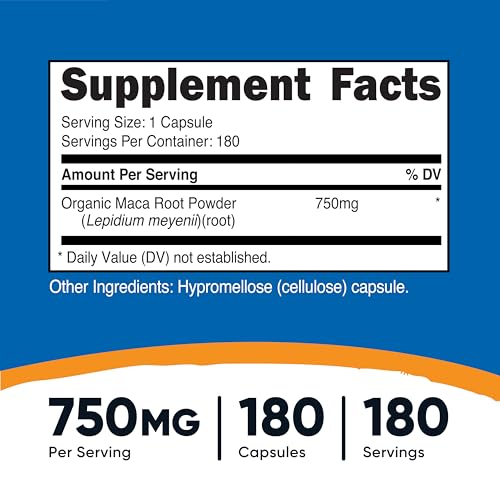 750mg maca root for wellness