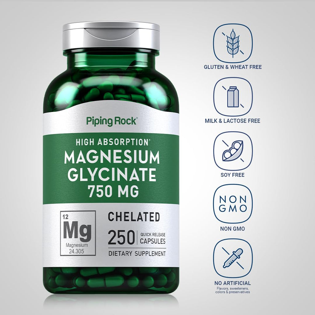 750mg magnesium for total wellness
