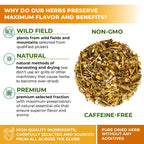 75g dried tansy flowers for tea