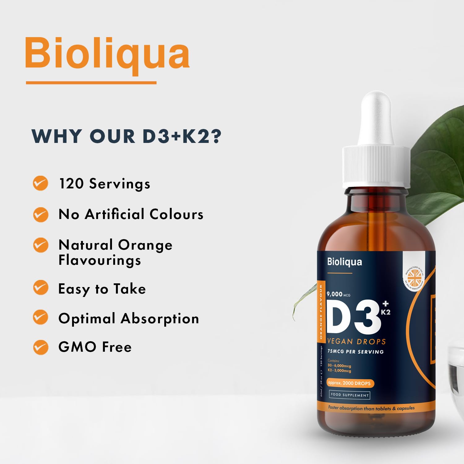 75MCG calcium per serving