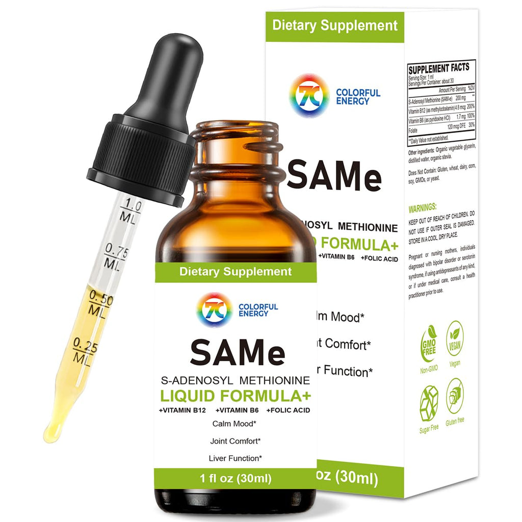 7c SAM-e liquid supplement benefits