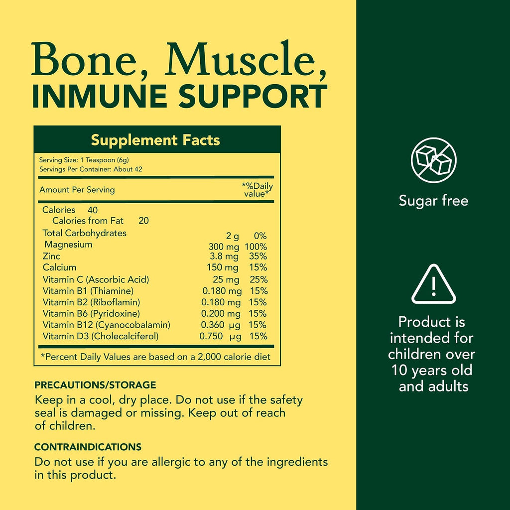 8.8 oz magnesium citrate for energy