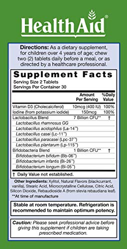 8 billion CFU probiotic for kids