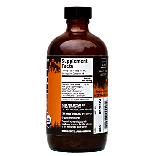 8 fl oz herbal wellness tonic