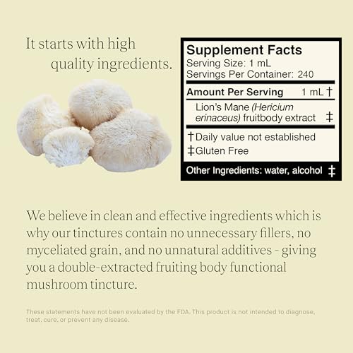 8 fl oz Lion's Mane extract