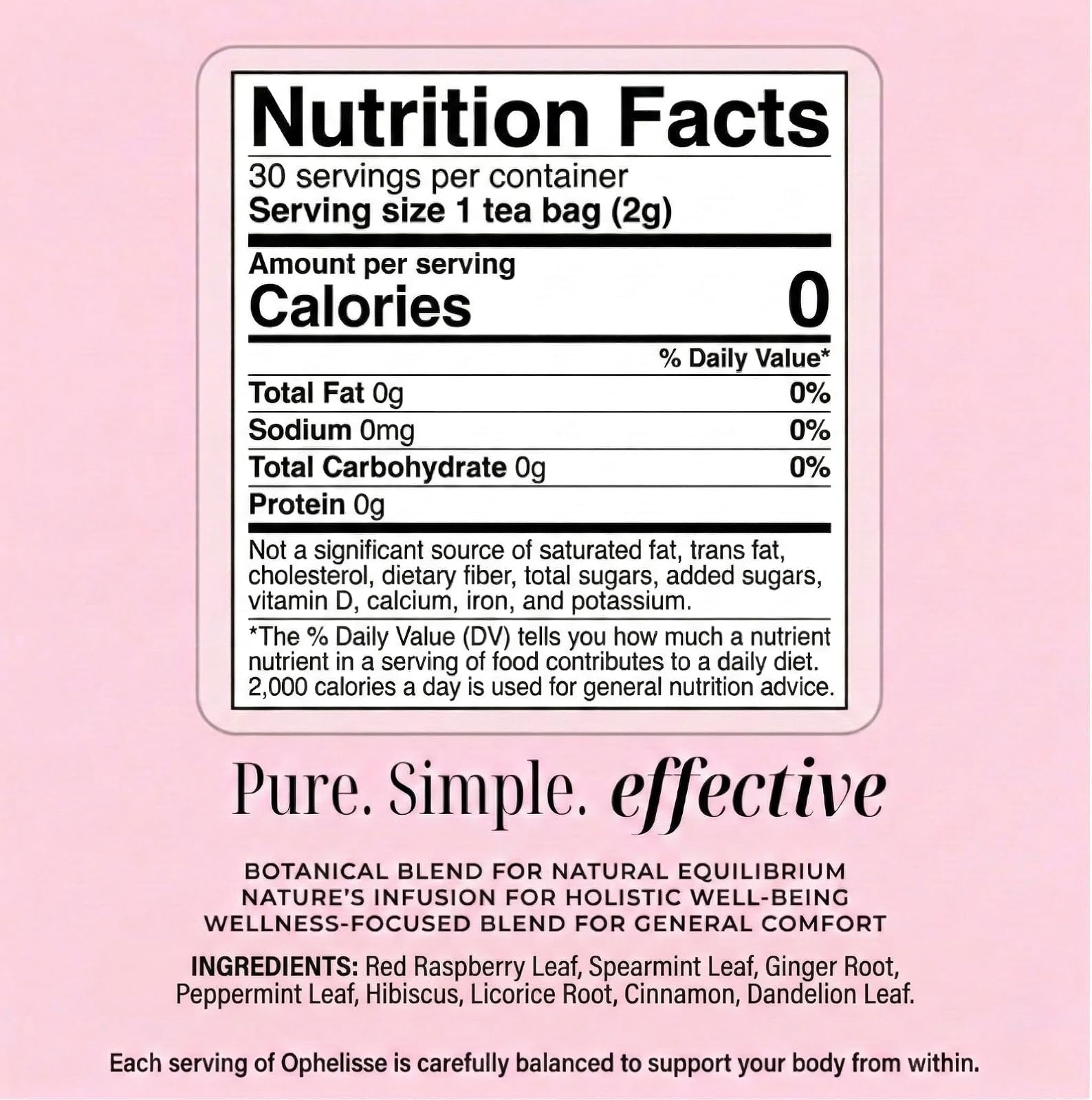 8-herb blend for hormonal support