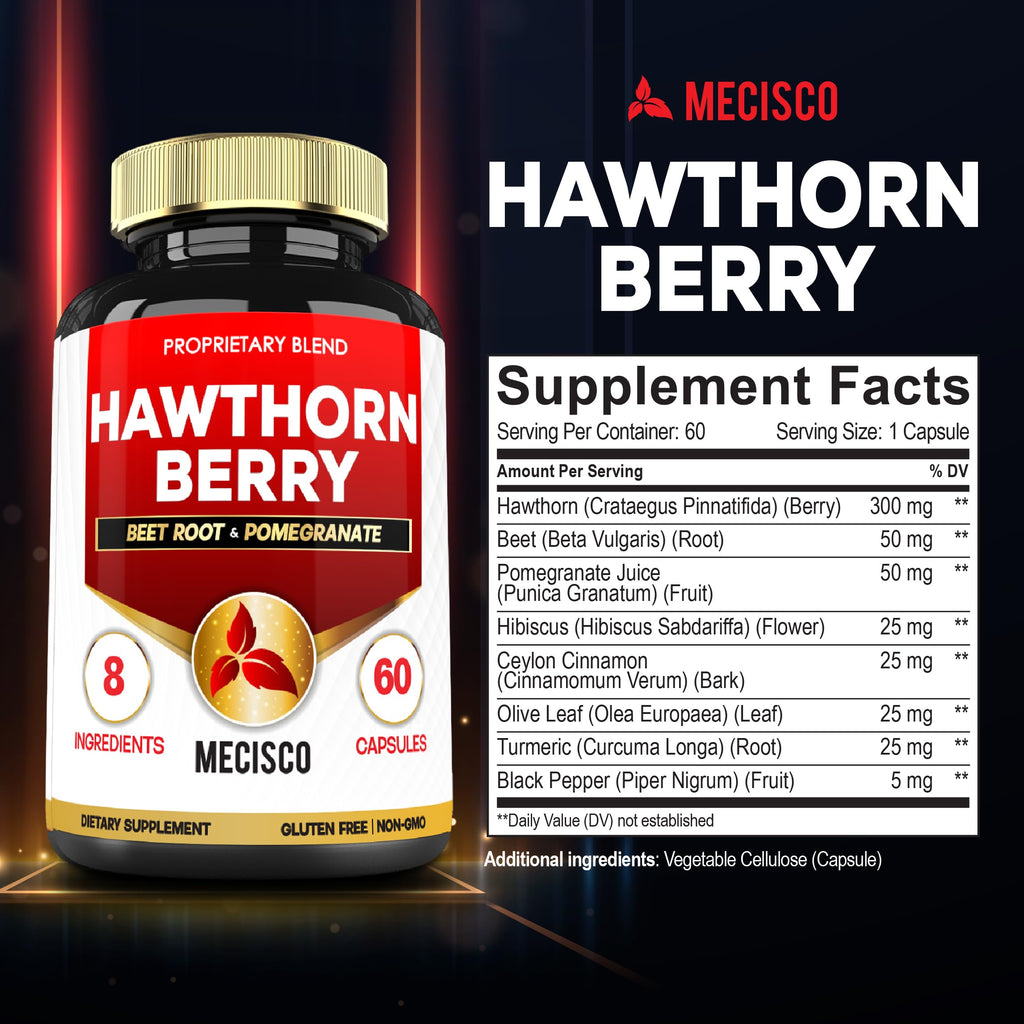 8-in-1 formula with hawthorn benefits