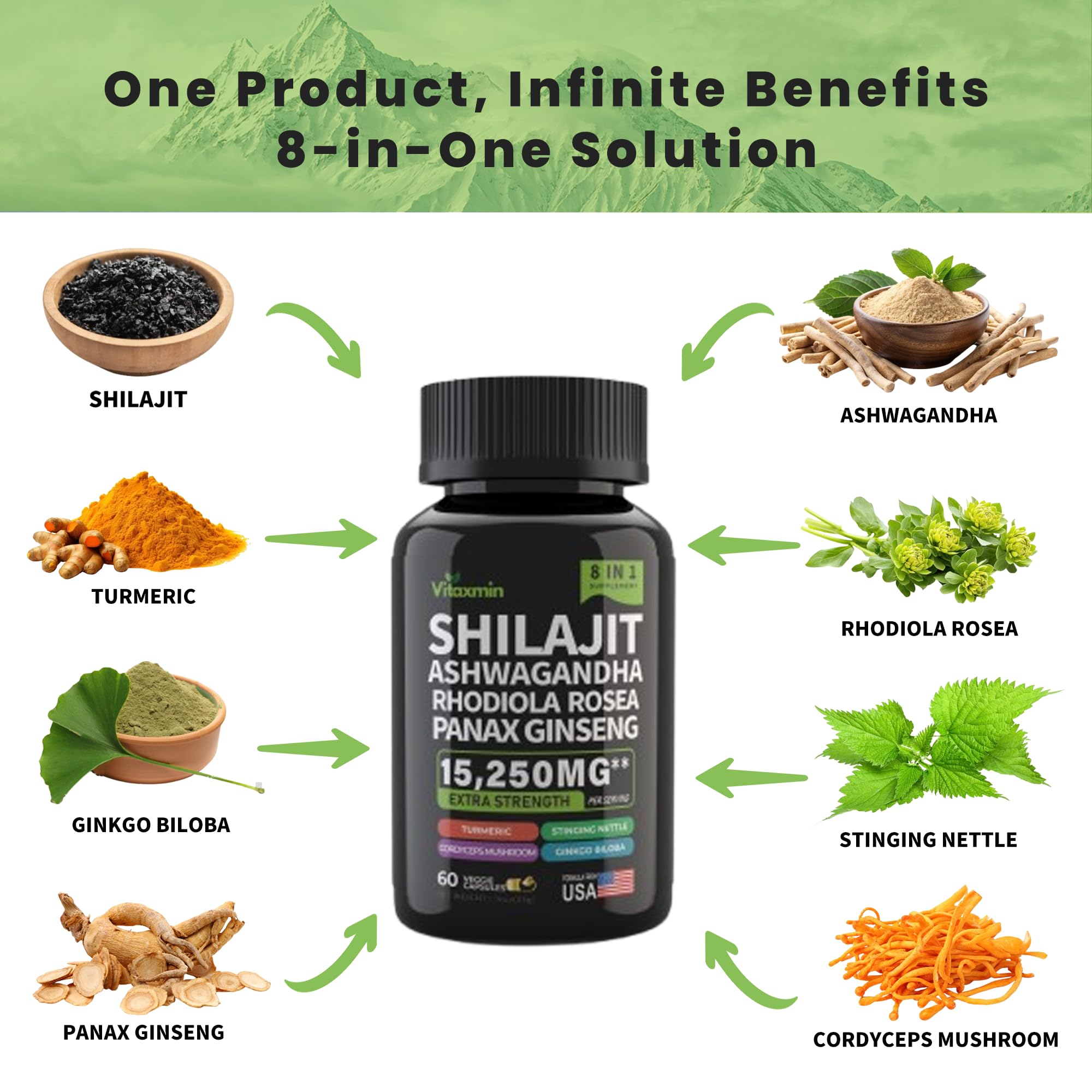 8-in-1 herbal multivitamin for vitality