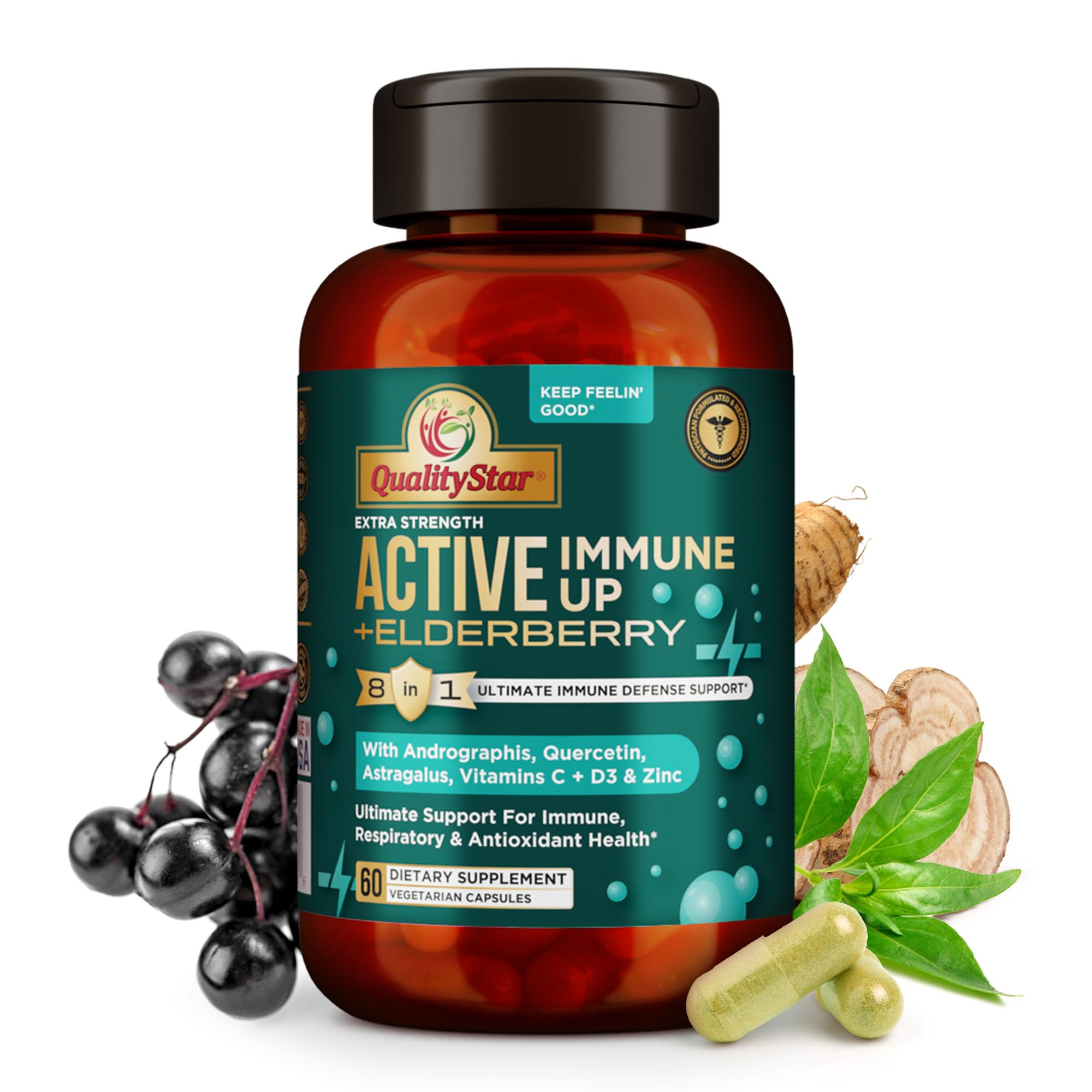 8-in-1 immune support elderberry