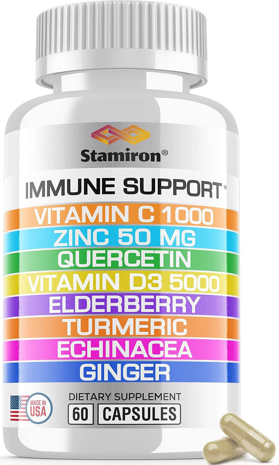 8 in 1 immune support multivitamin