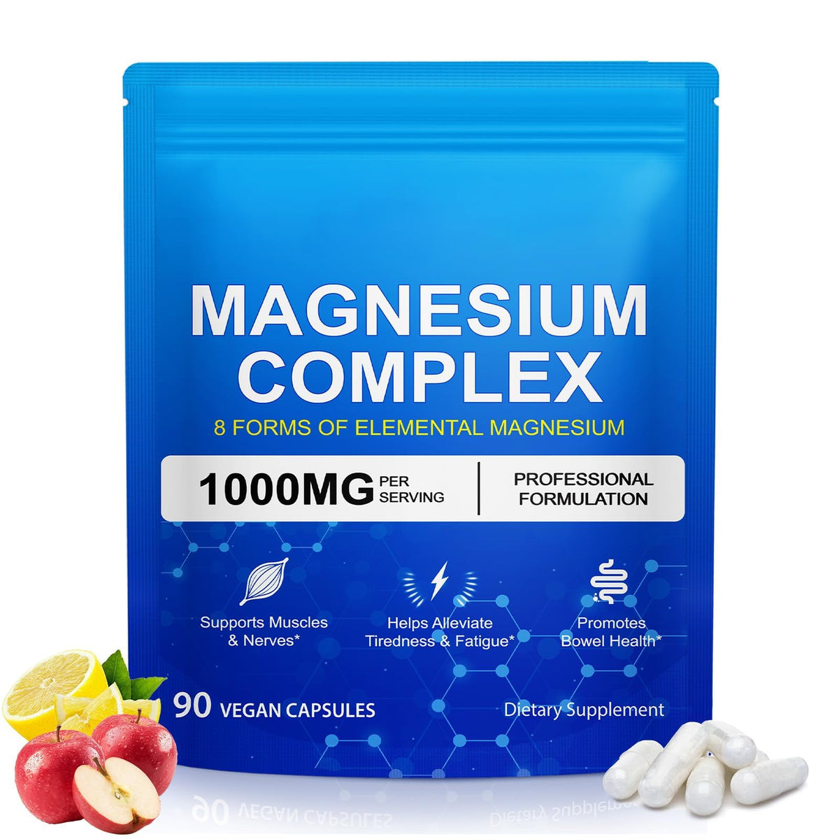 8-in-1 magnesium complex for energy
