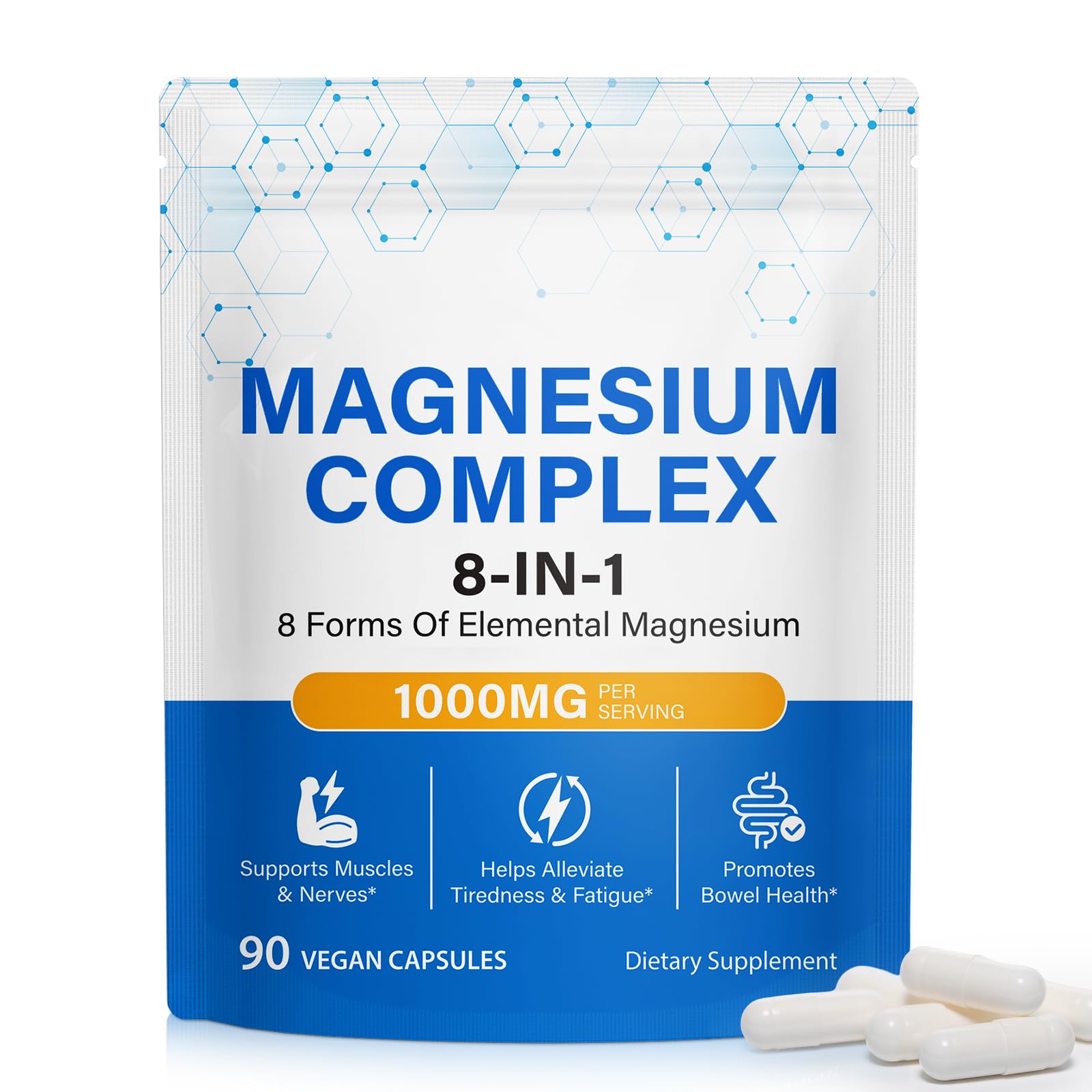 8-in-1 magnesium complex for relaxation