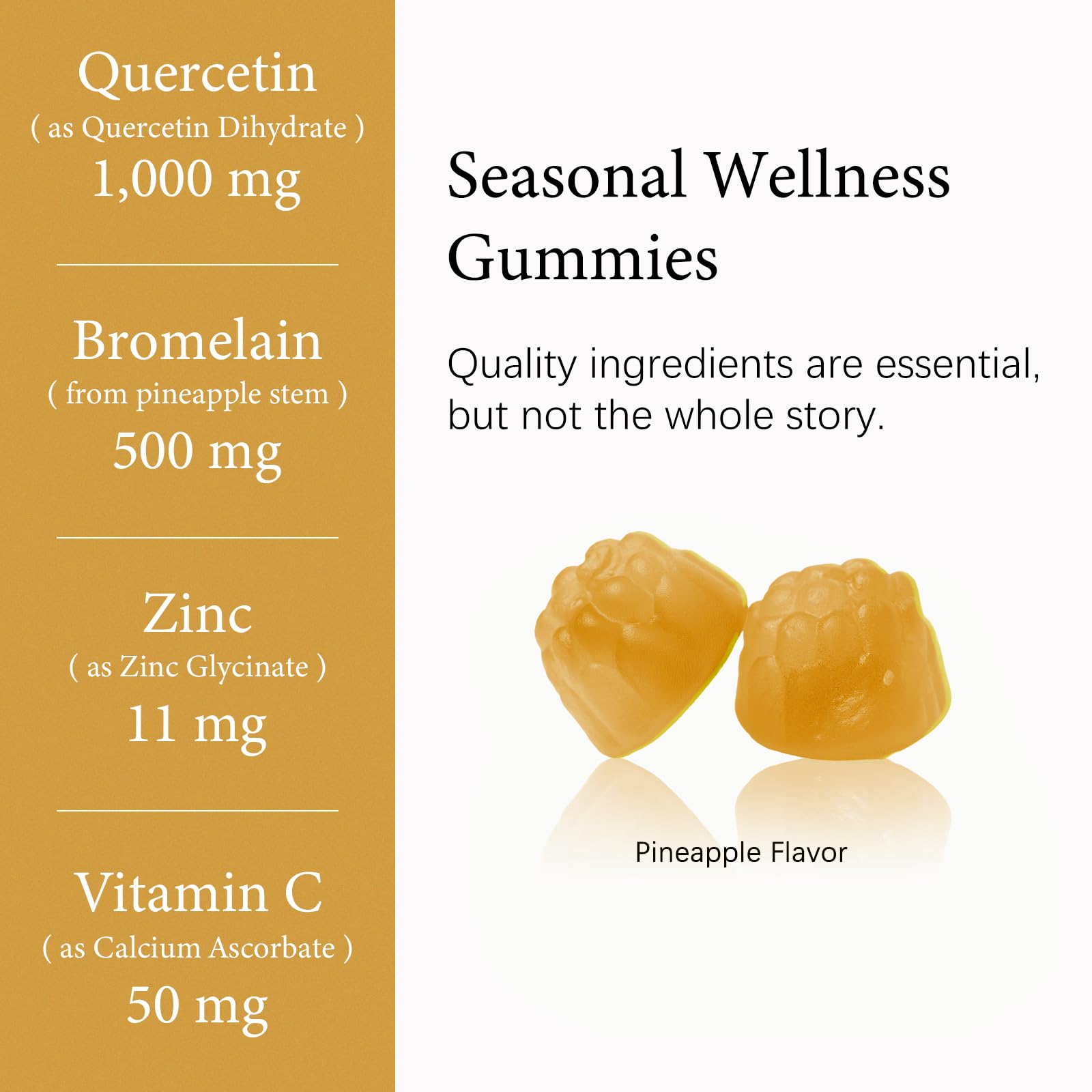 8-in-1 Quercetin with Bromelain benefits