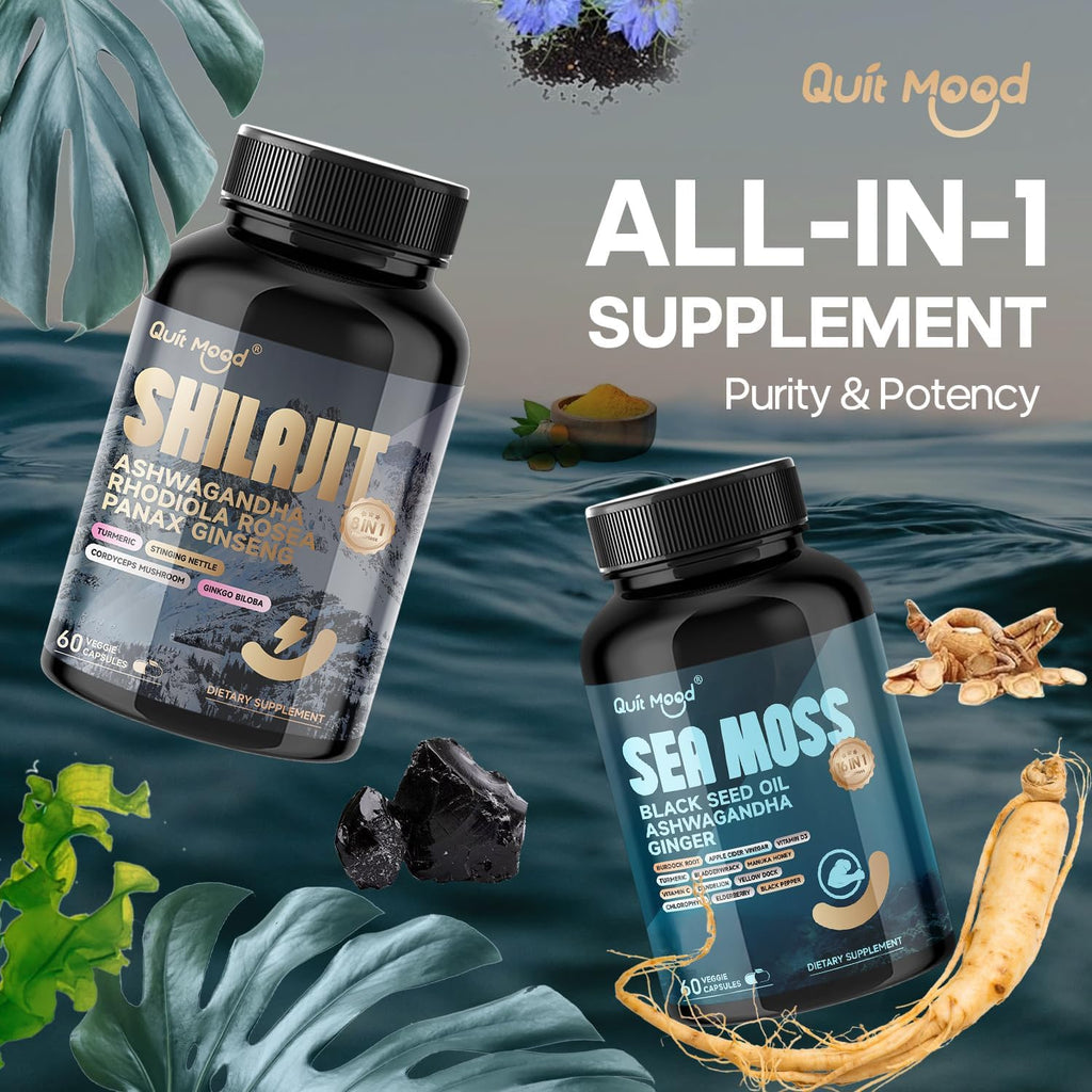 8-in-1 shilajit with ashwagandha benefits