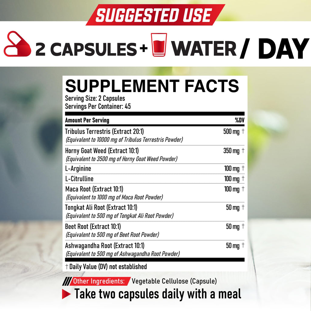 8-in-1 supplement with maca root
