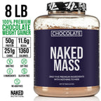 8 lb NAKED mass gainer for athletes