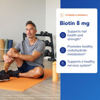 8 mg biotin for nail strength