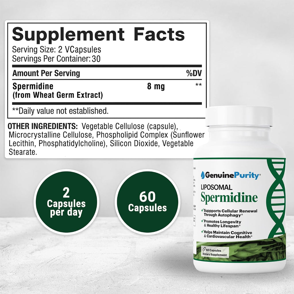 8 mg spermidine for healthy aging