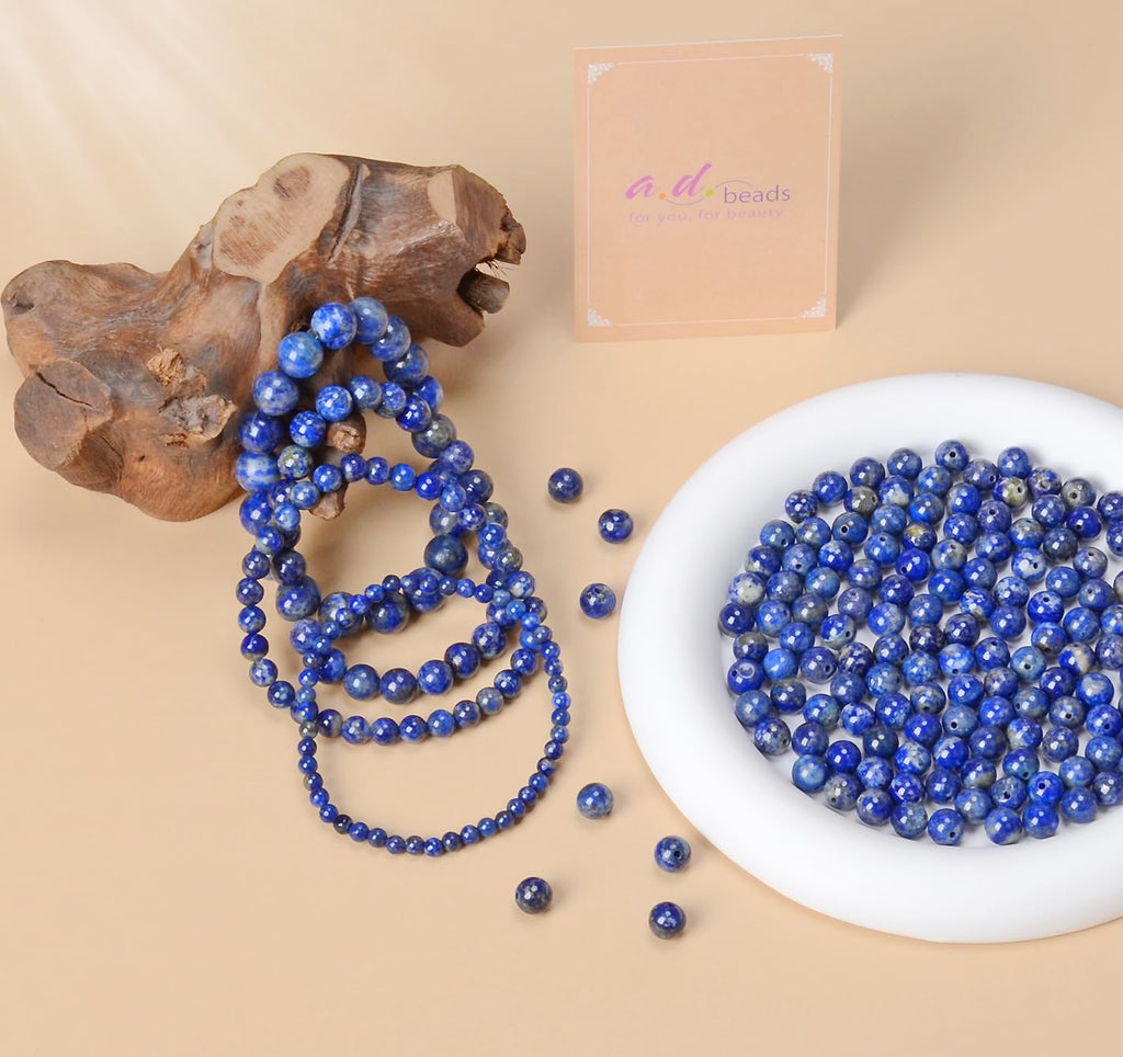 8 mm lapis lazuli beads