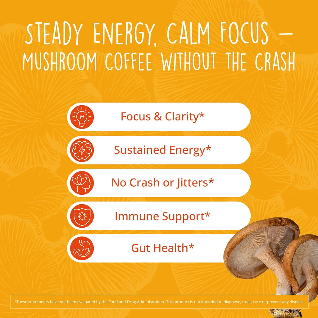 8 mushroom blend for mental clarity