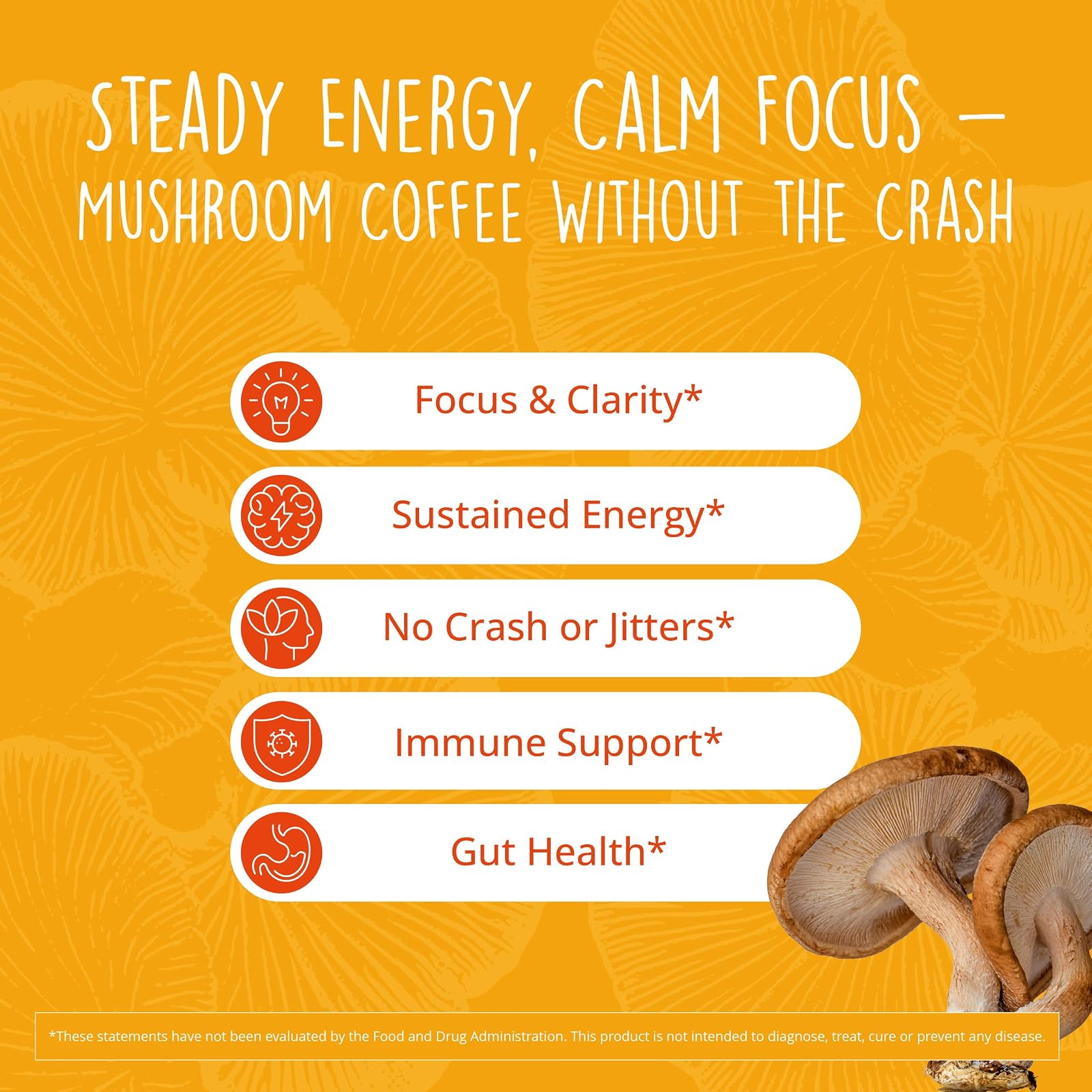 8 mushroom blend for mental clarity