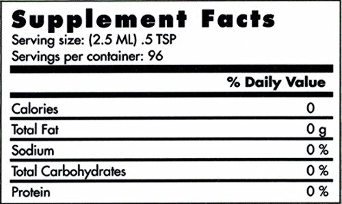 8 ounce blended vitamin & mineral supplements