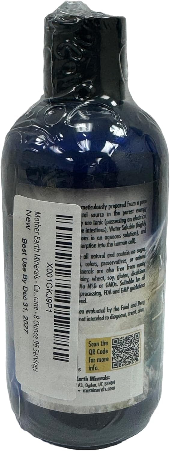 8 ounce bottle of essential minerals