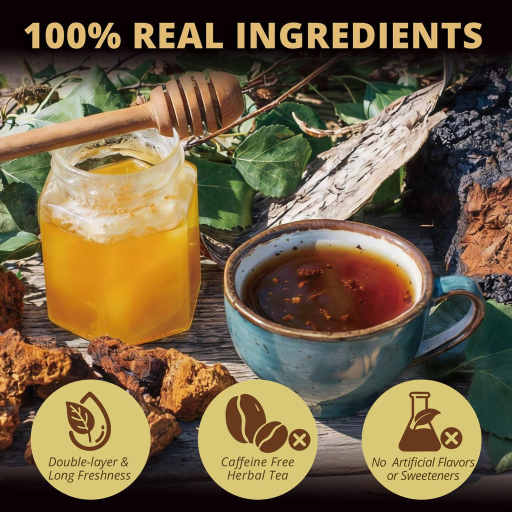 8 ounce chaga mushroom chunks