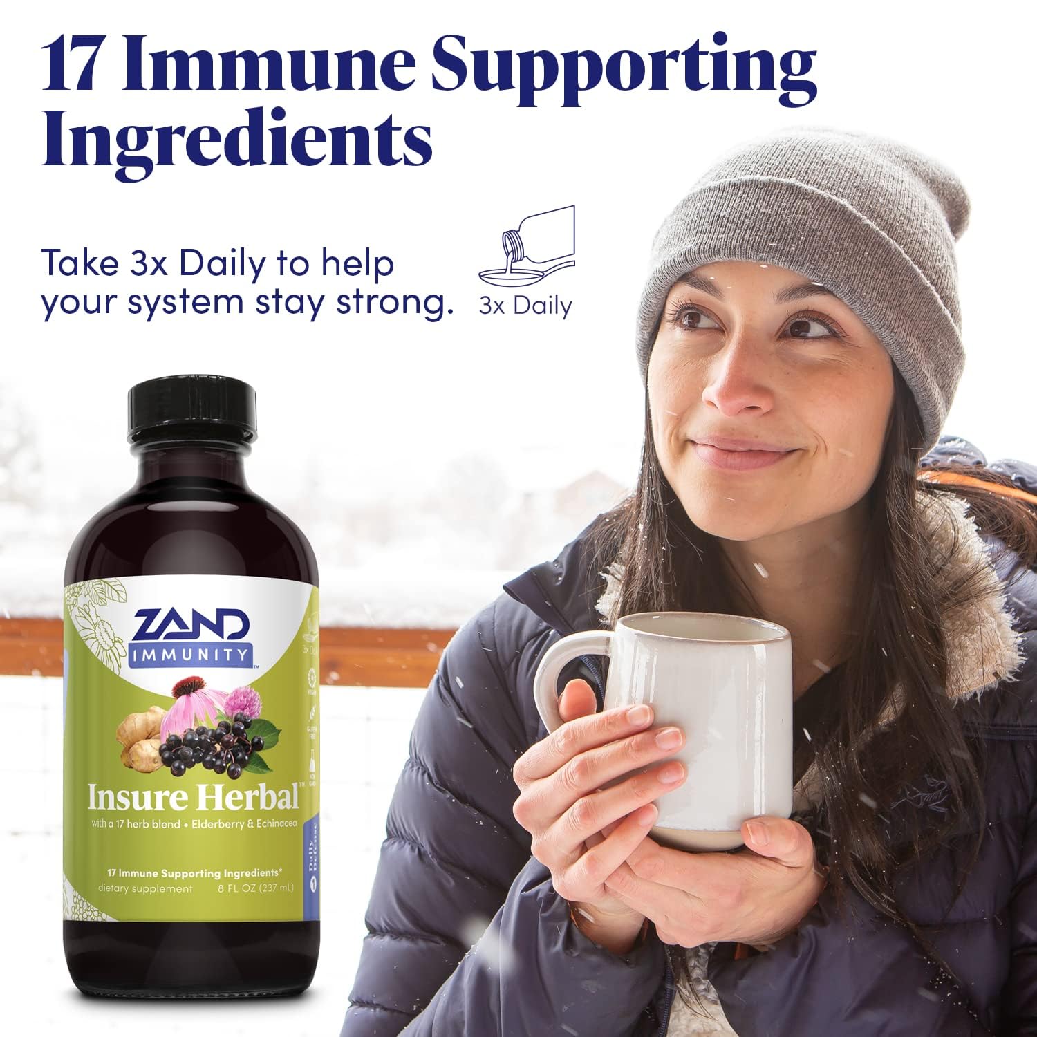 8-ounce echinacea immune formula