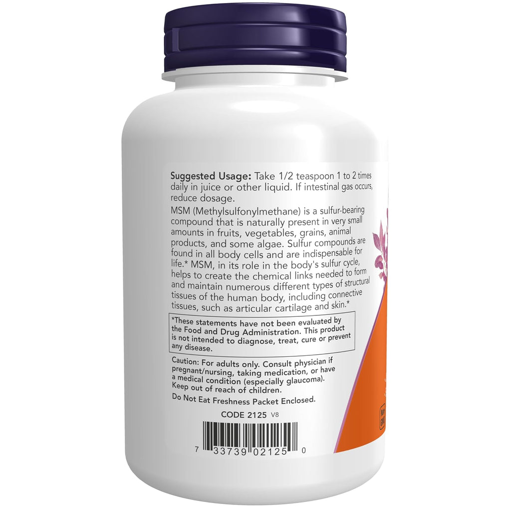 8 ounce MSM powder for inflammation relief