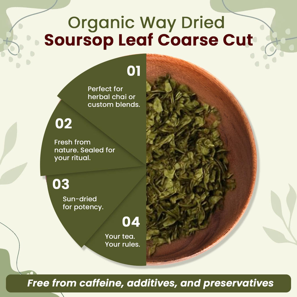 8 ounce organic soursop tea