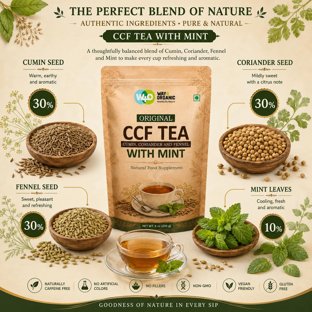 8 ounces of herbal wellness tea