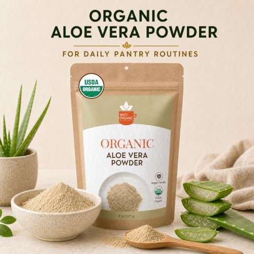 8 oz aloe vera powder for smoothies
