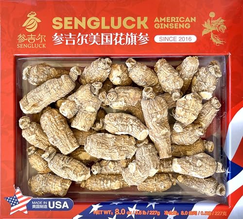 8 oz American ginseng for vitality