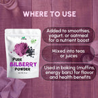 8 oz bilberry powder for cooking