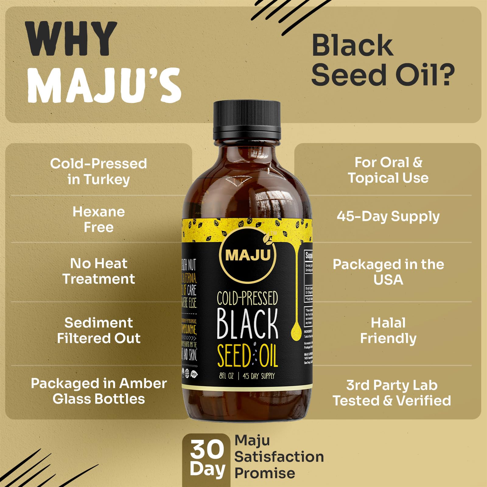 8 oz black seed oil for cooking