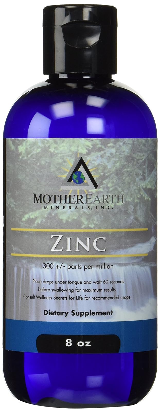 8 oz bottle of liquid zinc
