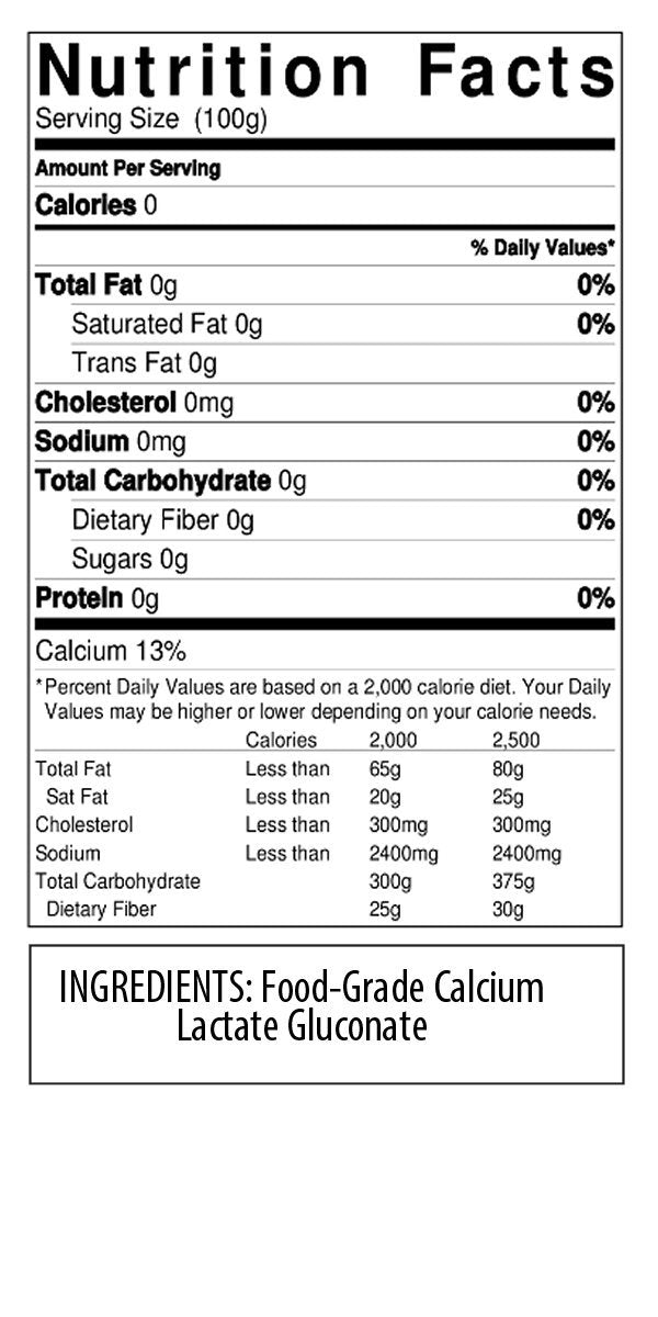 8 oz calcium citrate powder