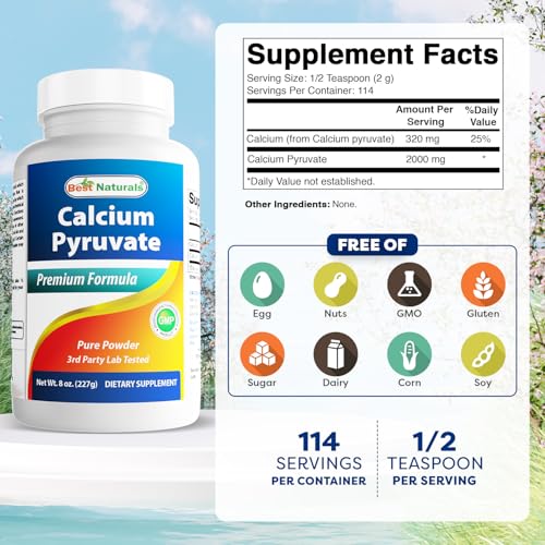 8 oz calcium powder for fitness