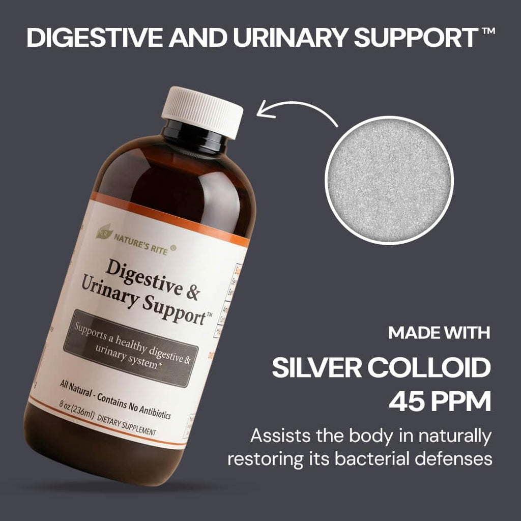 8 oz colloidal silver bottle
