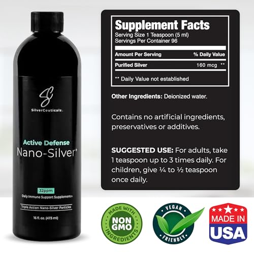 8 oz colloidal silver for wellness